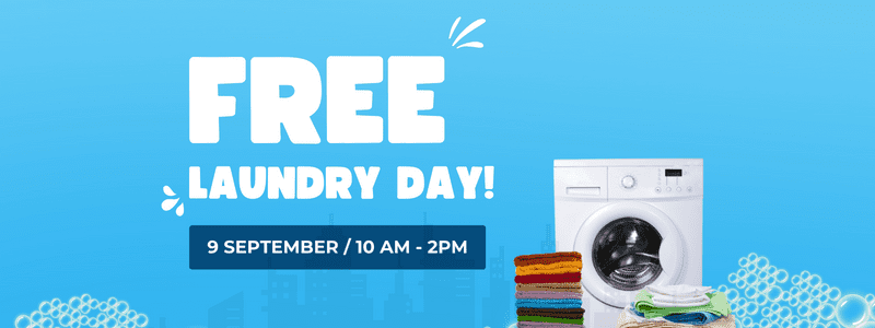 Don't Miss Out on FREE Laundry Day at The Dutchman's Laundry!